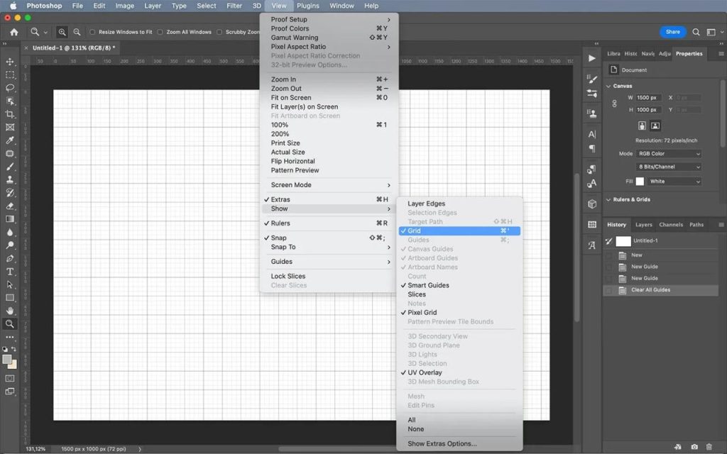 How to create Grids and Guides using Photoshop – LensWisdom
