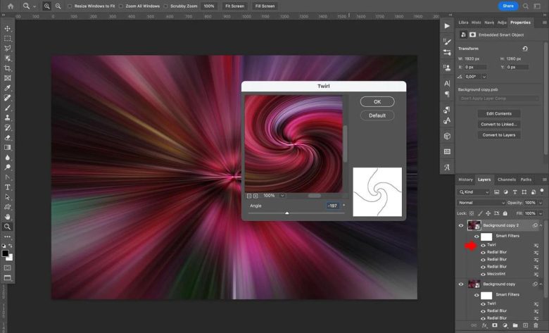How to create Twirl Effects using Photoshop: A Short guide – LensWisdom